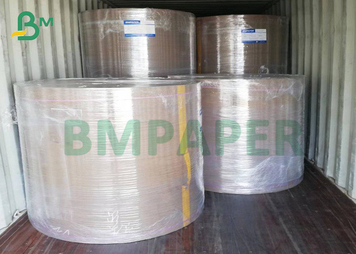 Giấy trái phiếu trắng Giấy bồi Woodfree 140gsm trong cuộn & tấm Jumbo